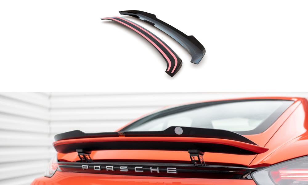 PORSCHE - 718 CAYMAN - 982C - Spoiler Cap – Maxton Design Canada