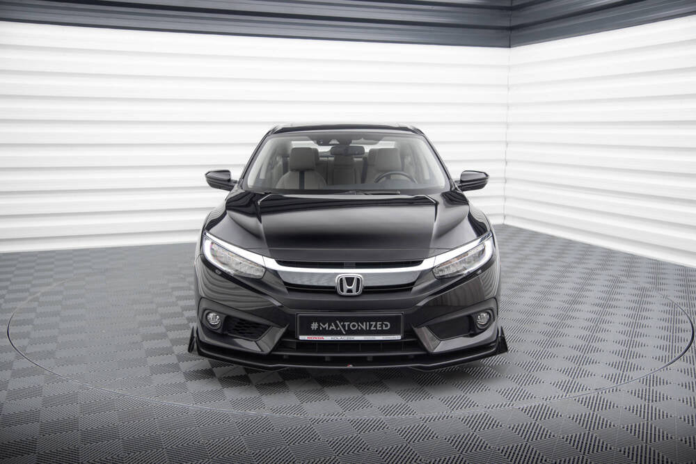 HONDA - CIVIC - MK10 - STREET PRO FRONT SPLITTER + WINGS – Maxton ...