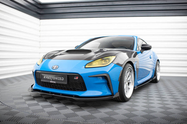 TOYOTA - GR86 - MK1 - STREET PRO FRONT SPLITTER - V1 + FLAPS – Maxton ...