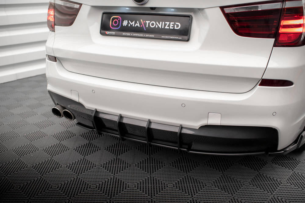 BMW - X3 F25 - M-PACK - Street Pro Rear Diffuser – Maxton Design Canada