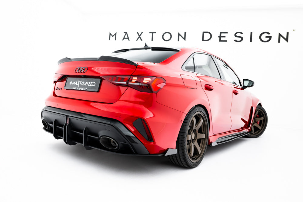 Audi - RS3 Sedan - 8Y Facelift - Street Pro Rear Diffuser + Flaps ...