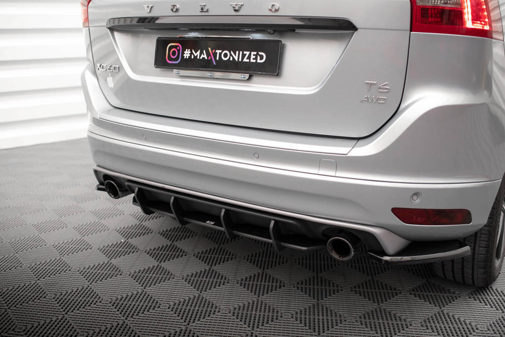 Volvo - XC 60 - MK1 - R DESIGN - Facelift - Street Pro Rear Diffuser ...