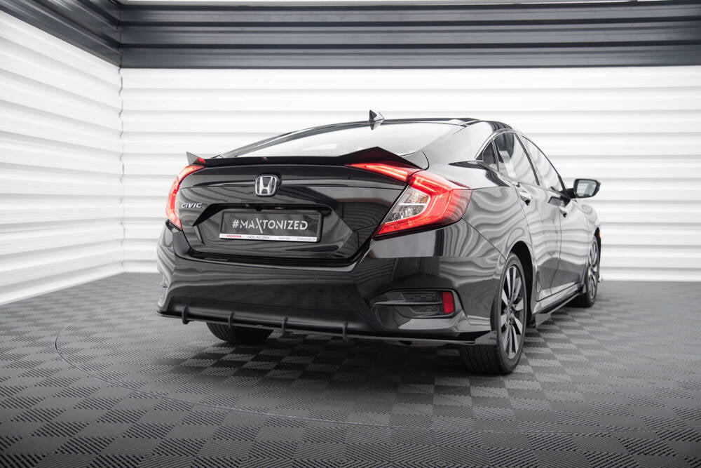 HONDA - CIVIC - MK10 - STREET PRO REAR DIFFUSER + WINGS – Maxton Design ...