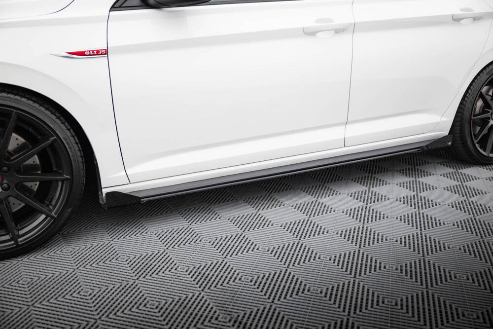 VOLKSWAGEN - JETTA GLI - MK7 - STREET PRO SIDE SKIRTS DIFFUSERS + FLAP ...