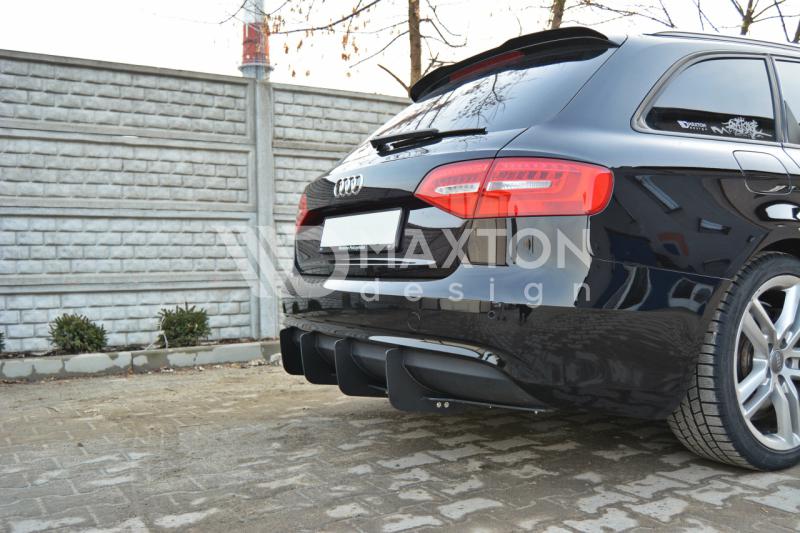 Audi - A4 B8.5 - Avant - Rear Diffuser – Maxton Design Canada