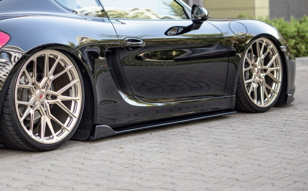 Porsche - Cayman MK2 - Side Skirts Diffusers – Maxton Design Canada