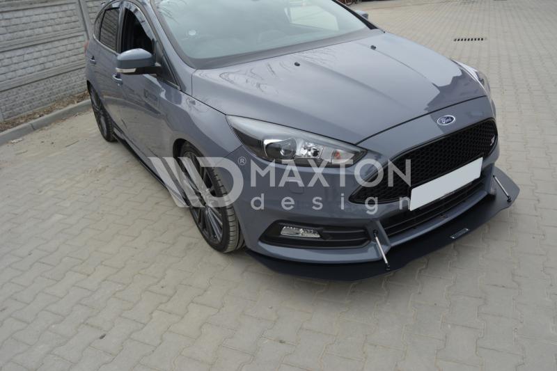 Ford Focus - MK3 ST - Facelift - Front Racing Splitter – Maxton Design ...