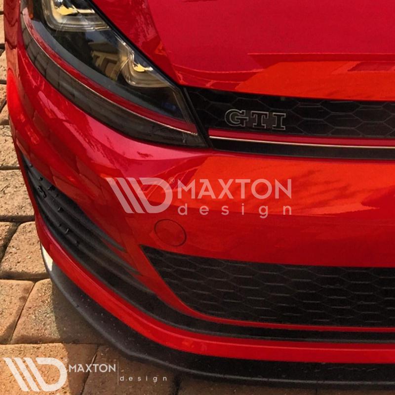 Volkswagen - MK7 Golf GTI - Front Splitter - V1 – Maxton Design Canada