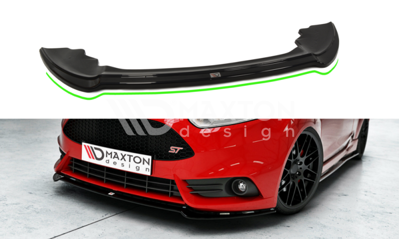 Ford Fiesta - MK7 ST - Facelift - Front Splitter - V3 – Maxton Design ...