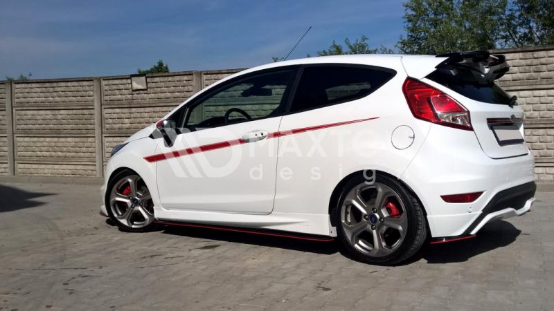 Ford Fiesta - MK7 ST / Zetec S - Facelift - Rear Side Splitters ...