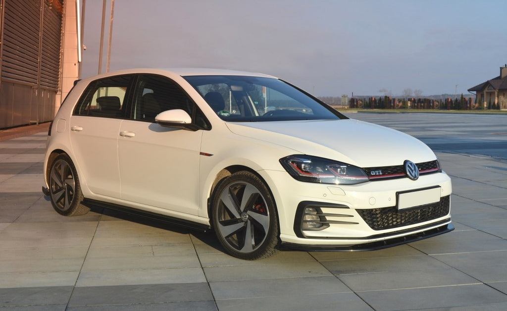 VOLKSWAGEN - MK7.5 GTI - FACELIFT - FRONT SPLITTER - V1 – Maxton Design ...