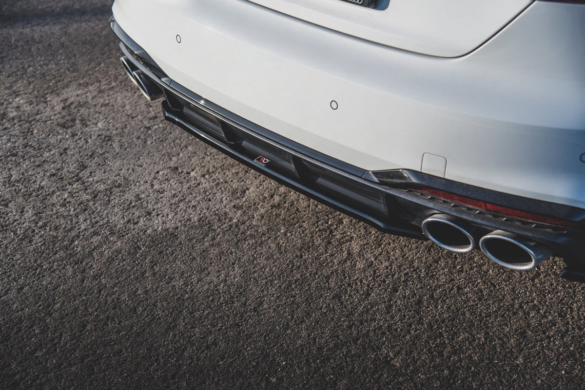 Audi - A5 / S5 - B9 - S-Line - Rear Center Splitter - FACELIFT – Maxton ...