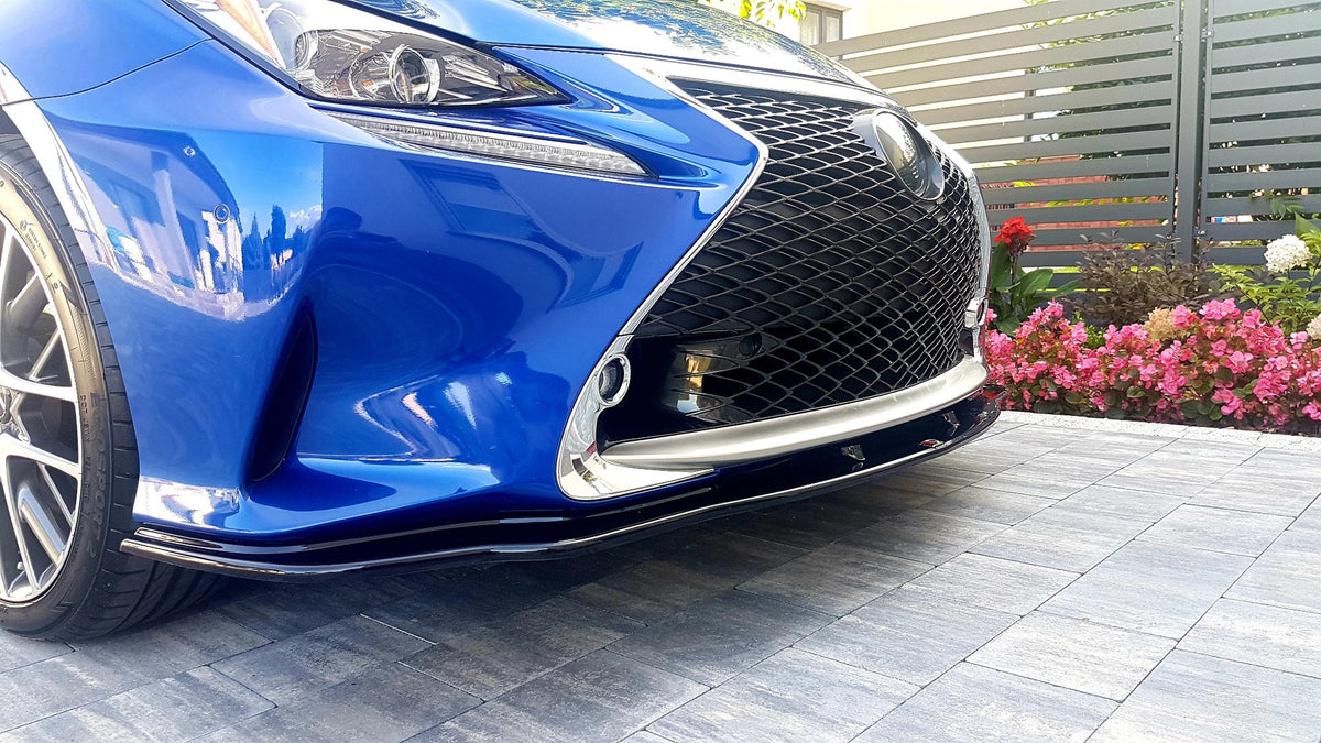 Lexus - RC - FRONT SPLITTER - V2 – Maxton Design Canada