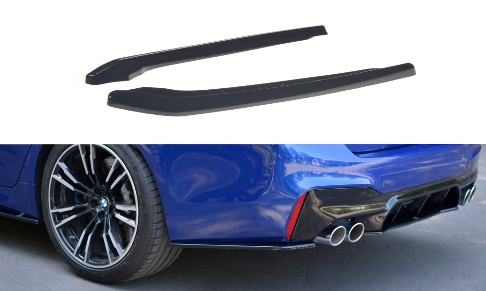 BMW - 5 Series - F90 - M5 - Rear Side Splitters – Maxton Design Canada