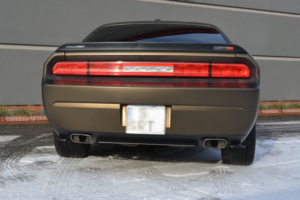 DODGE - CHALLENGER SRT8 - REAR SIDE SPLITTER – Maxton Design Canada