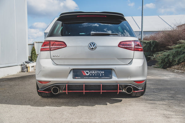 VOLKSWAGEN - MK7 GOLF GTI - REAR RACING DURABILITY DIFFUSER - V2 ...
