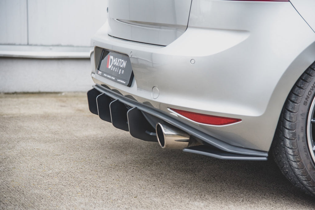 VOLKSWAGEN - MK7 GOLF GTI - REAR RACING DURABILITY DIFFUSER - V2 ...