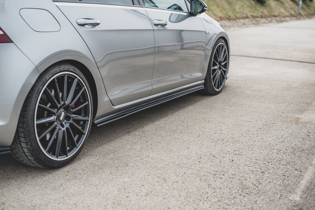 VOLKSWAGEN - MK7 / MK7.5 GOLF GTI - RACING DURABILITY SIDE SKIRTS DIFF ...