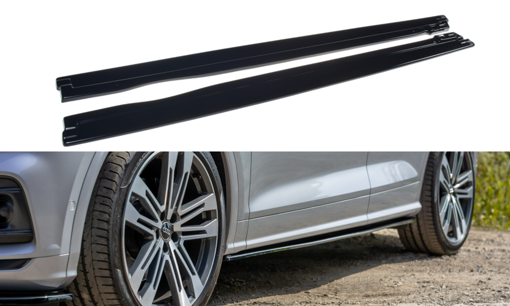 Audi - B9 - SQ5 / Q5 S-LINE - Side Skirts Diffusers – Maxton Design Canada