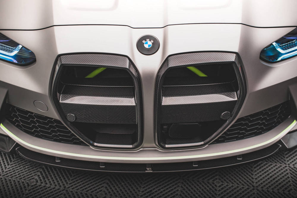BMW - G82 / G80 - M4 / M3 - FRONT GRILL - CARBON FIBER – Maxton Design ...