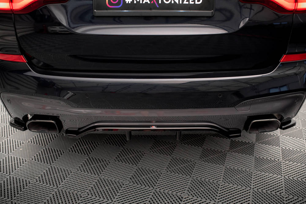 BMW - X3 G01 - M-PACK - CENTRAL REAR SPLITTER (WITH VERTICAL BARS) - V ...