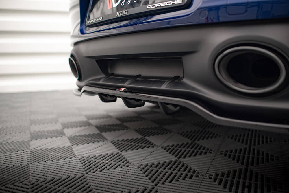 Porsche - 911 CARRERA - (AERO KIT) 992 - Central Rear Splitter (With v ...