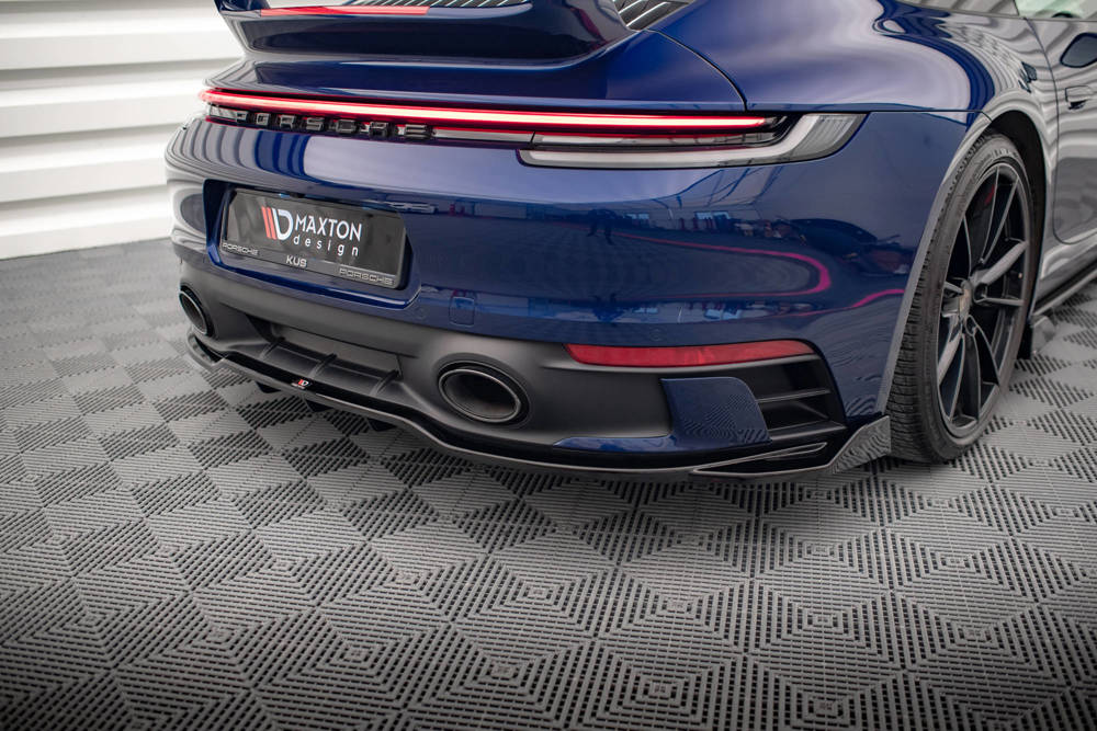 Porsche - 911 CARRERA - (AERO KIT) 992 - Central Rear Splitter (With v ...