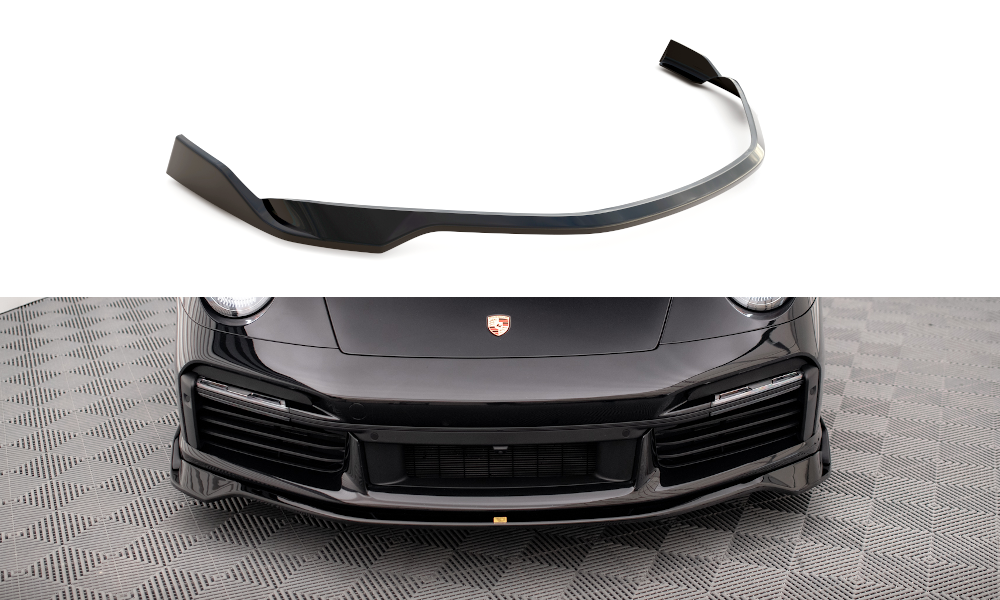 Porsche - 911 TURBO S 992 - Front Splitter – Maxton Design Canada