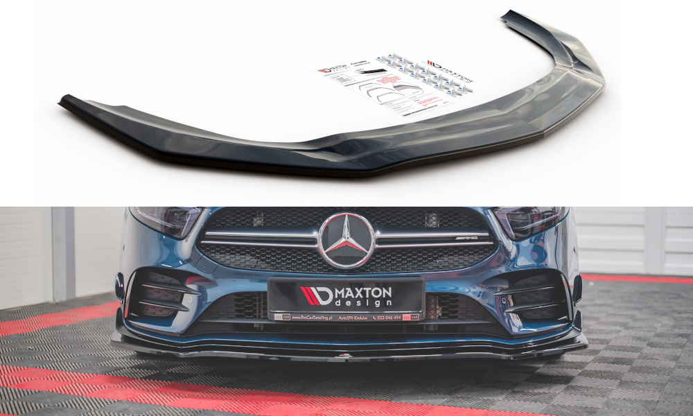 Mercedes - A CLASS - 35 AMG - W177 - Front Splitter - V1 – Maxton ...