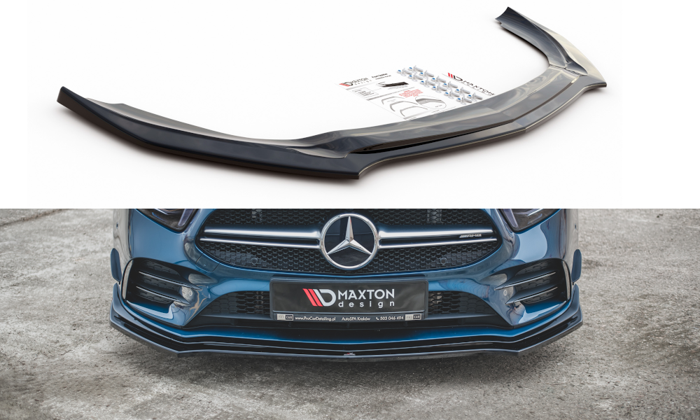 Mercedes - A CLASS - 35 AMG - W177 - Front Splitter - V2 – Maxton ...