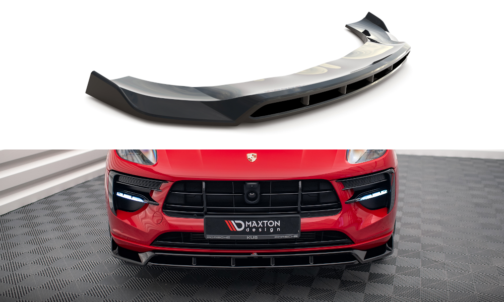 PORSCHE - MACAN GTS/ SPORT DESIGN - MK1 FACELIFT - FRONT SPLITTER - V2 ...