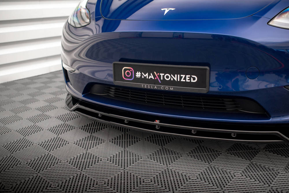Tesla - Model Y - Front Splitter - V2 – Maxton Design Canada