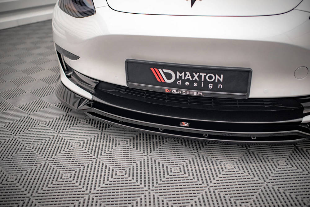 Tesla - Model 3 - Front Splitter - V3 – Maxton Design Canada