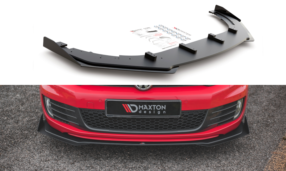 Volkswagen - MK6 Golf GTI - Durability - Front Splitter + Wings - V3 ...