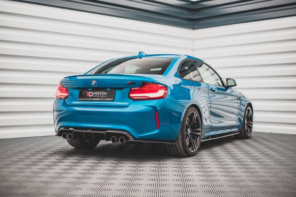 BMW - M2 F87 - Rear Side Splitters V3 – Maxton Design Canada