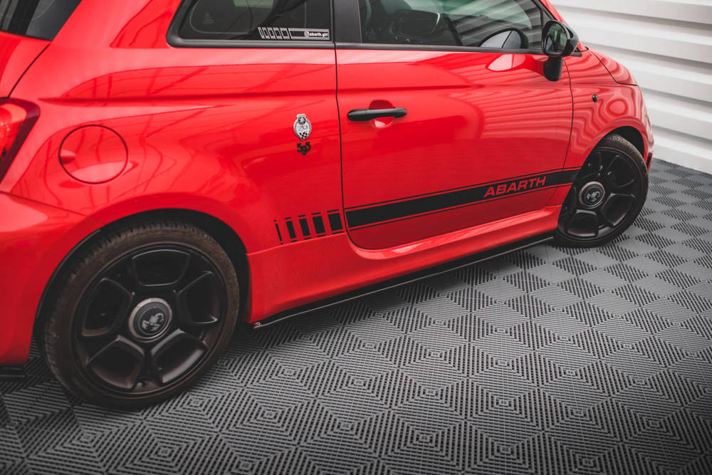 Fiat - 500 - Abarth - Mk1 - Facelift - Side Skirts – Maxton Design Canada