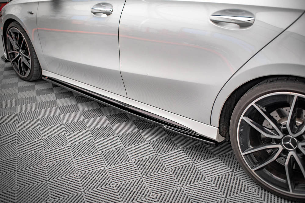 Mercedes - A35 AMG - W177 - SIDE SKIRT DIFFUSERS - V2 – Maxton Design ...