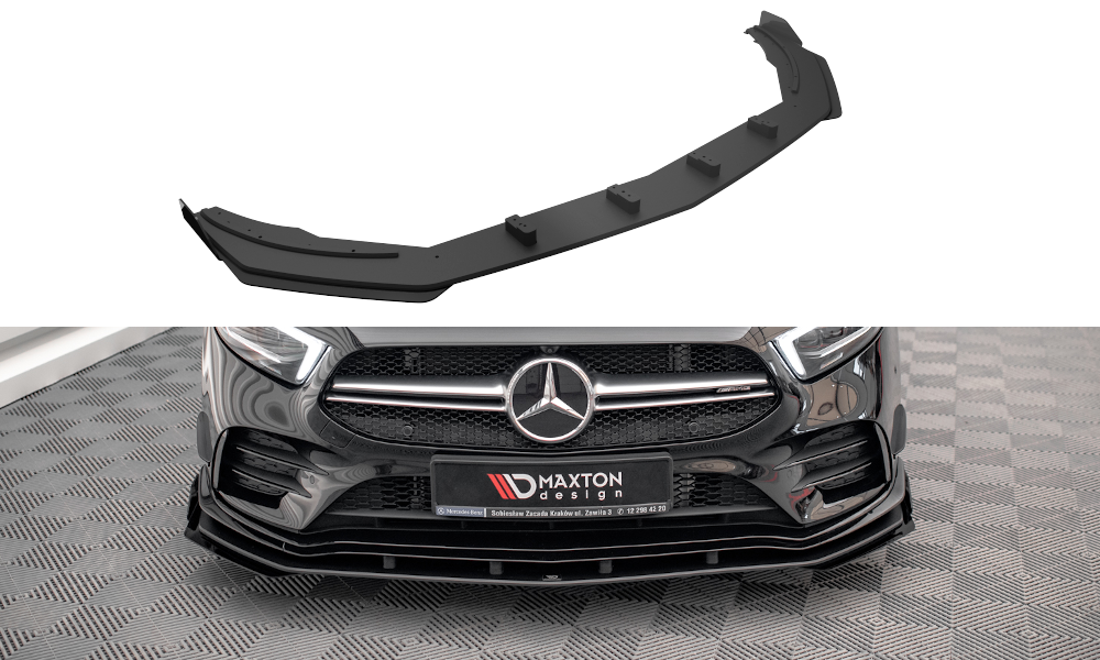 MERCEDES - A35 AMG / AMG-LINE - W177 - STREET PRO - FRONT SPLITTER + W ...