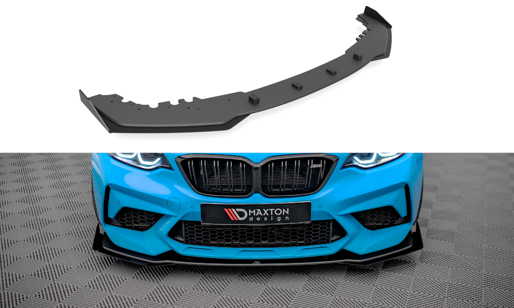 BMW - M2 COMPETITION - F87 - STREET PRO FRONT SPLITTERS + WINGS - V1 ...
