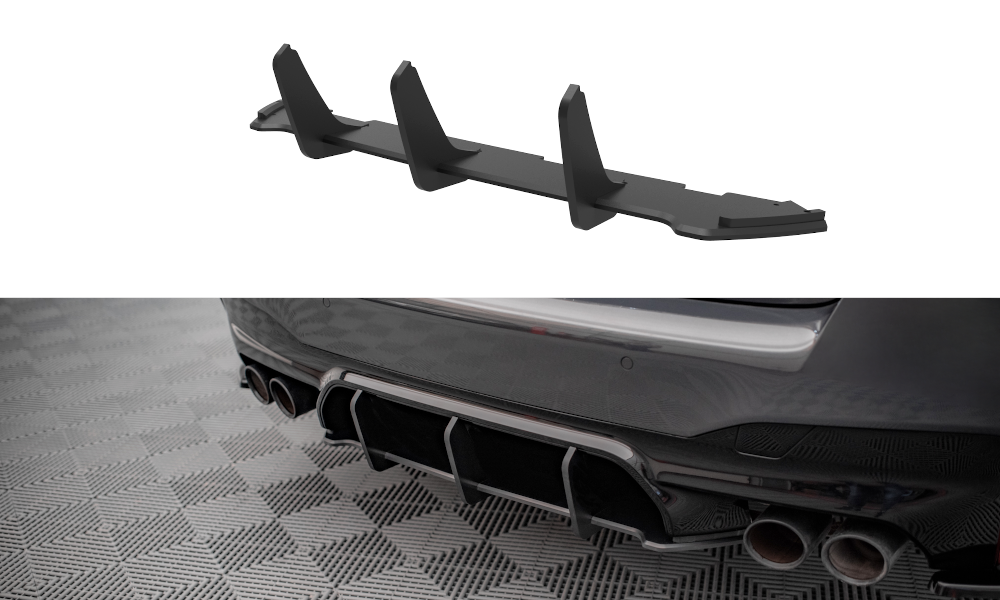 BMW - 5 Series - F90 - M5 - STREET PRO REAR DIFFUSER – Maxton Design Canada