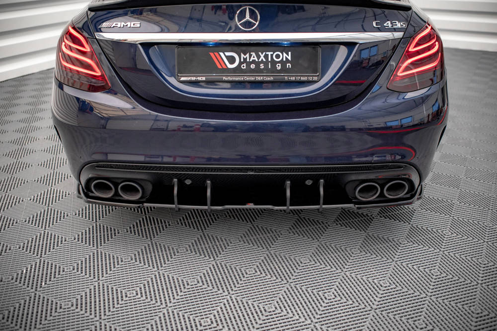 MERCEDES - C43 AMG SEDAN - W205 - FACELIFT - STREET PRO REAR DIFFUSER ...