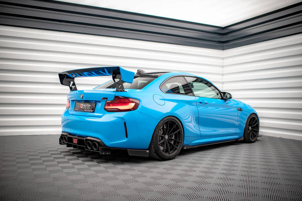 BMW - M2 - F87 - STREET PRO SIDE SKIRTS DIFFUSERS + WINGS – Maxton ...