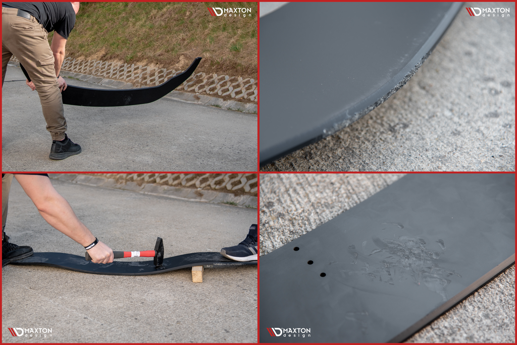 VOLKSWAGEN - MK7 GOLF GTI - REAR RACING DURABILITY DIFFUSER - V2 ...